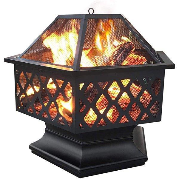 Hex Shaped Fire Pits For Wood – Libiyi