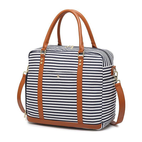 Canvas Carry-on Tote Duffel in Trolley Handle – Libiyi