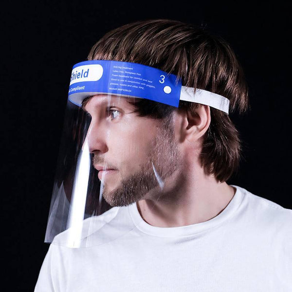 Anti-fog Face Shields with Adjustable Elastic Band(2PCS) – Libiyi